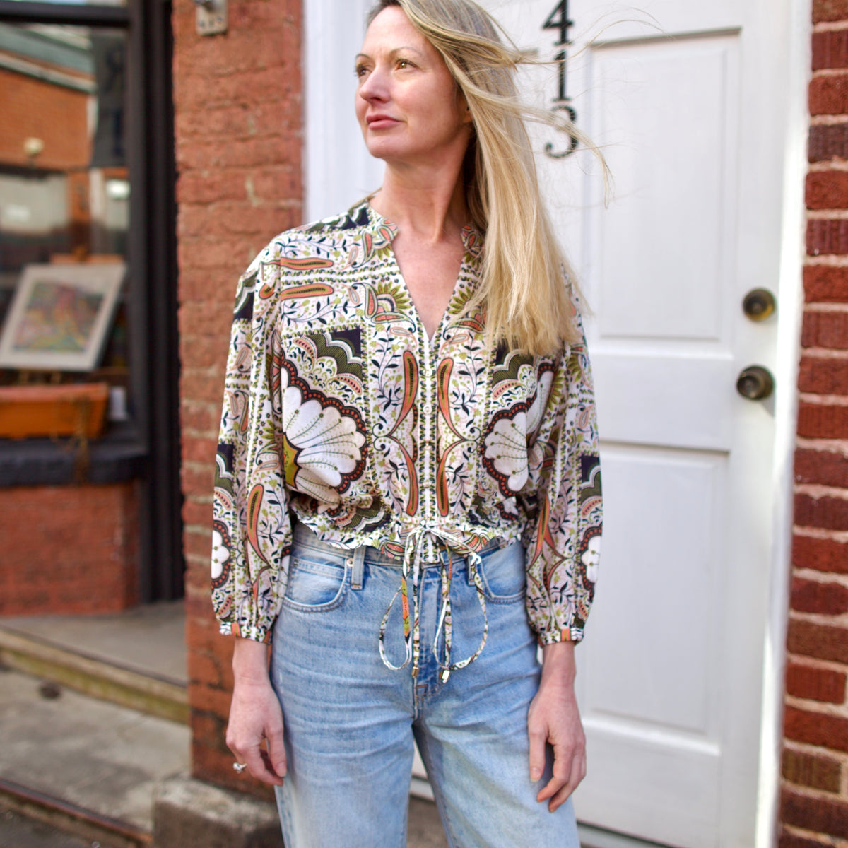 Cara Cara Perrin Top – Woodlands