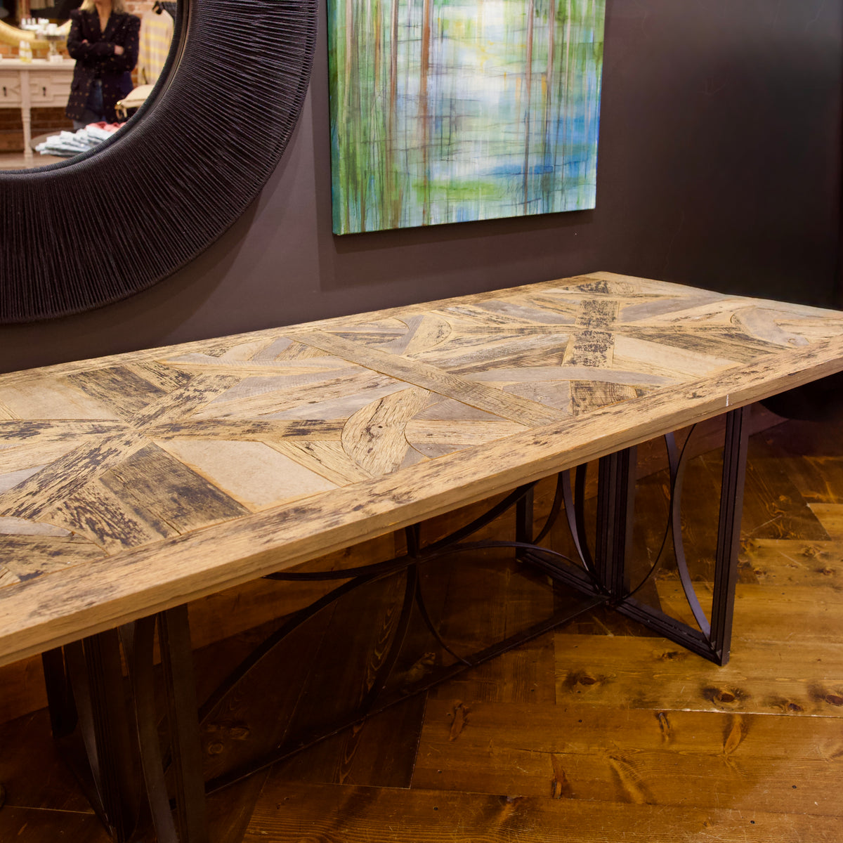 Reclaimed Barnwood Table – Woodlands