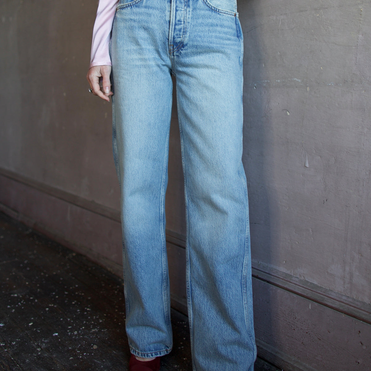 RE/DONE | 90'S HIGH RISE LOOSE JEANS | OJAI INDIGO | FINAL SALE – Woodlands