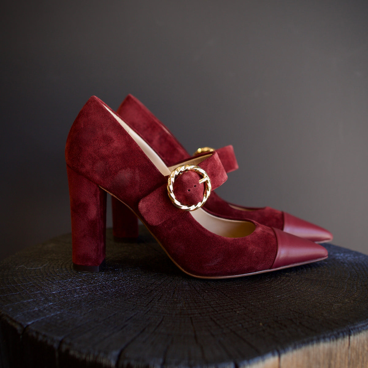 ULLA JOHNSON | KIKI SHOES | BORDEAUX | FINAL SALE – Woodlands